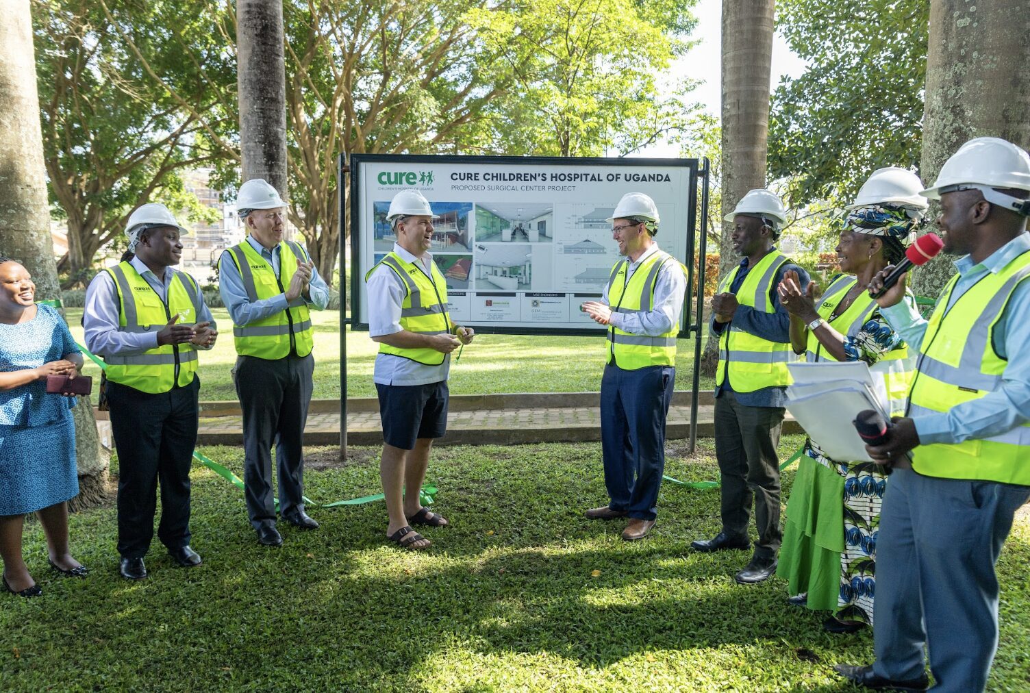 New Surgical Center Breaks Ground at CURE Uganda - CURE